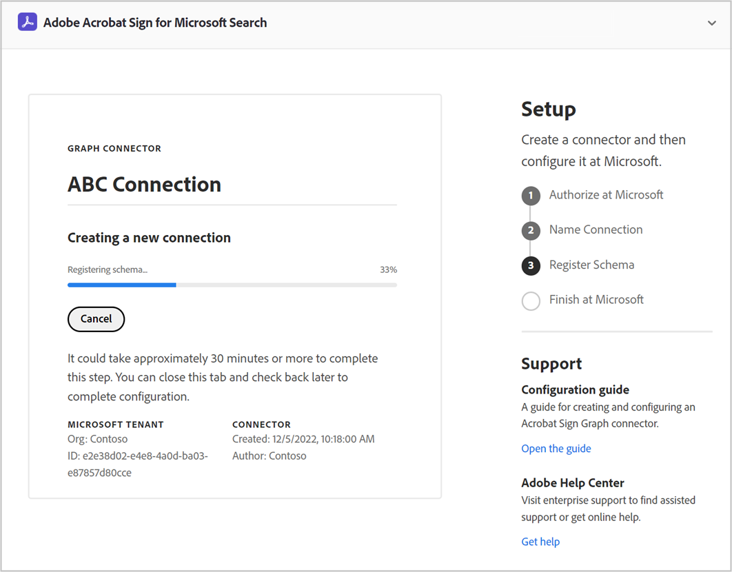 Adobe Acrobat Sign Connector for Microsoft Search: User Guide