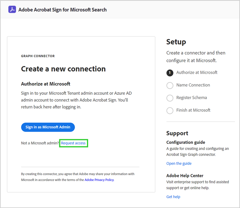 Adobe Acrobat Sign Connector for Microsoft Search: User Guide
