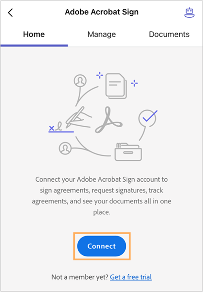 Acrobat Sign for Microsoft Teams mobile: User guide
