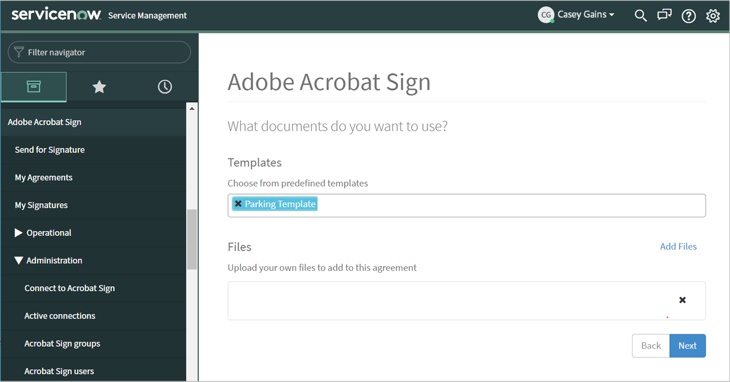 Adobe Acrobat Sign for ServiceNow: User Guide