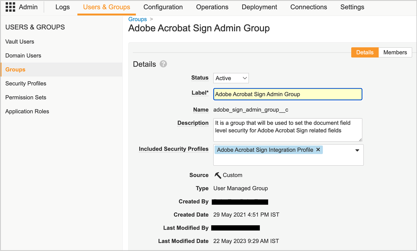 Adobe Acrobat Sign for Veeva Vault: Installation guide
