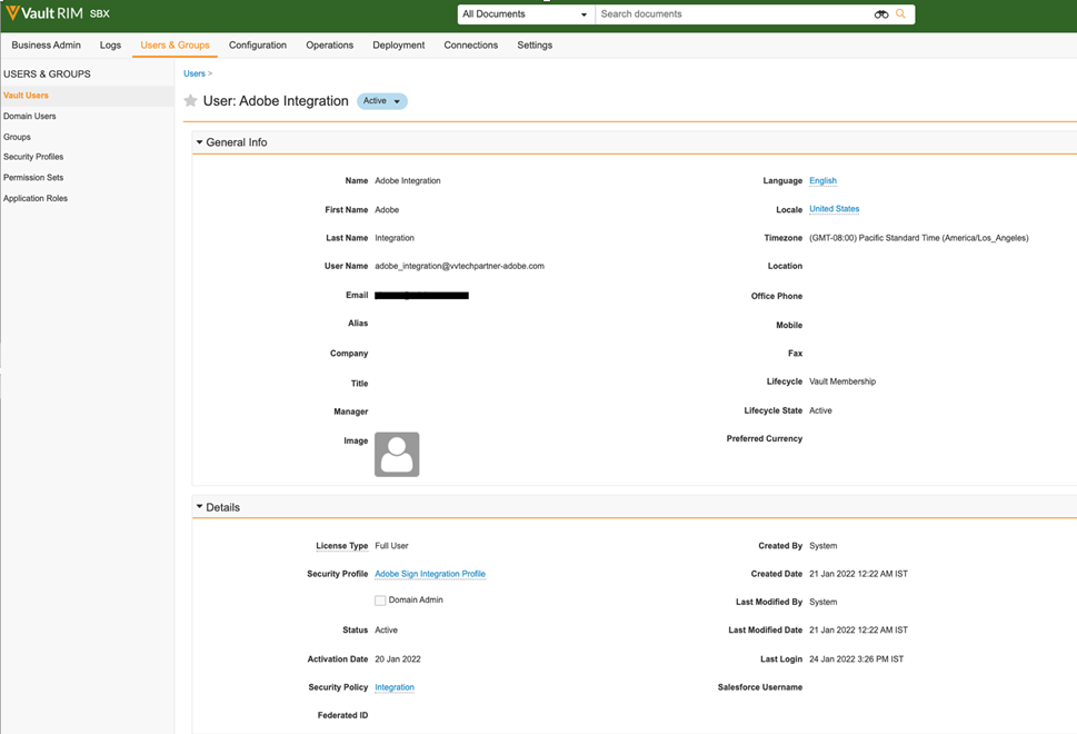 Adobe Acrobat Sign for Veeva Vault: Installation Guide