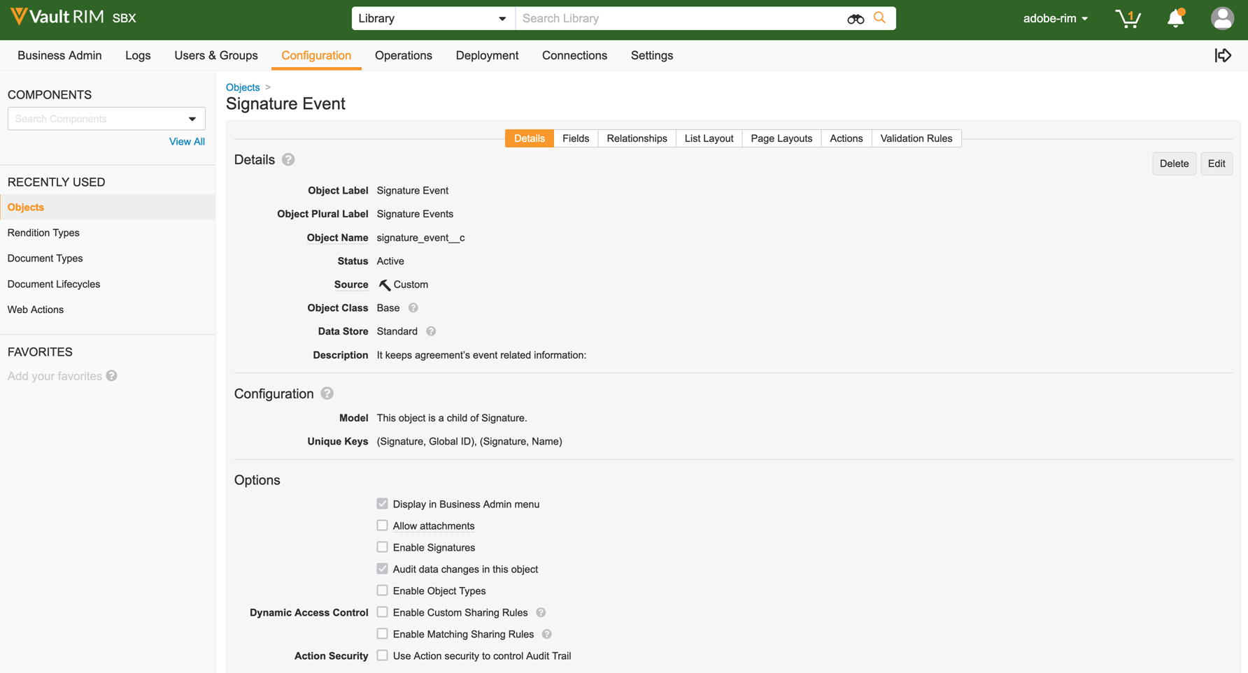 Adobe Acrobat Sign for Veeva Vault: Installation guide