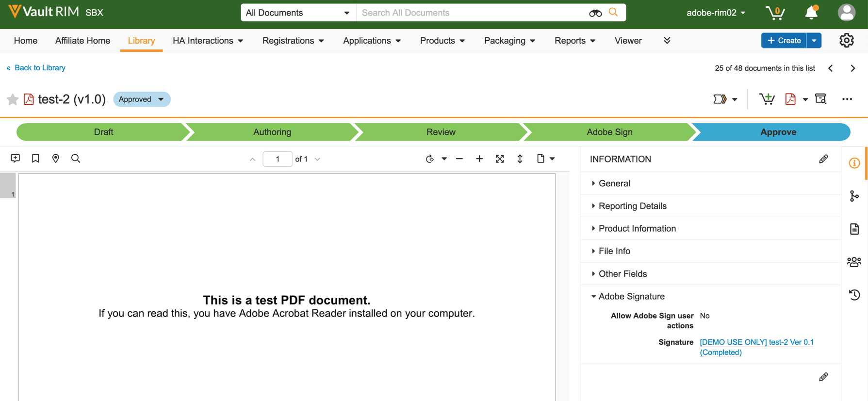 Adobe Acrobat Sign for Veeva Vault: Installation Guide