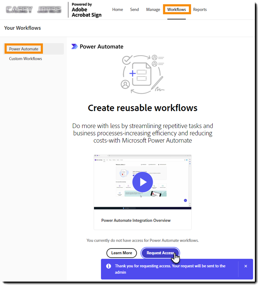 Technical notifications