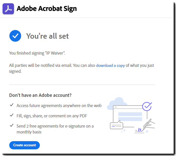 Adobe Acrobat Sign Release Notes