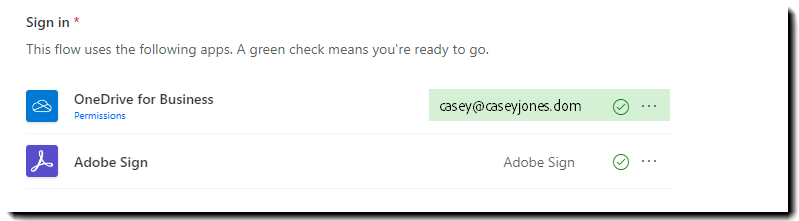 Create a new Power Automate flow in the Acrobat Sign environment