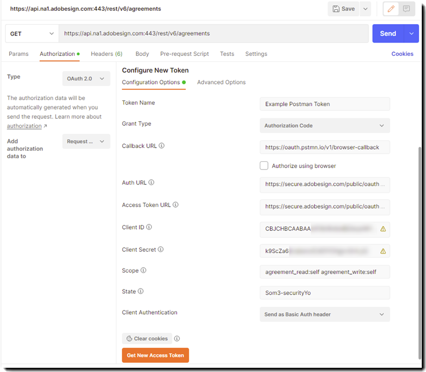 How to create Access Token Using Postman