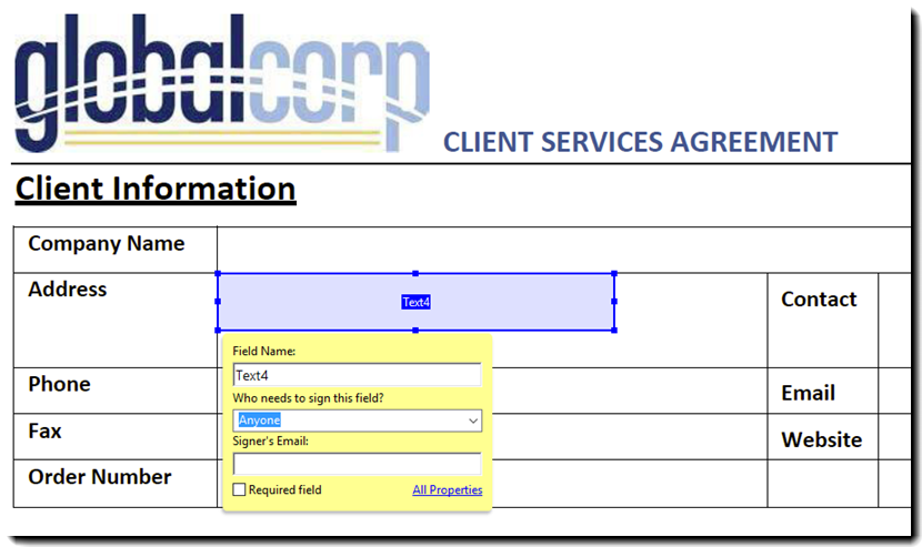 Create forms using Acrobat DC