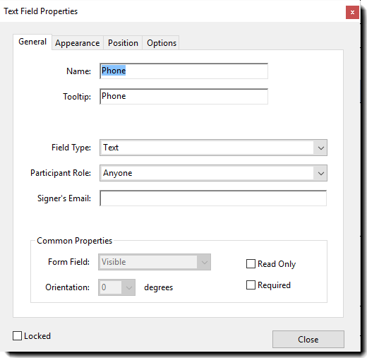 Create forms using Acrobat