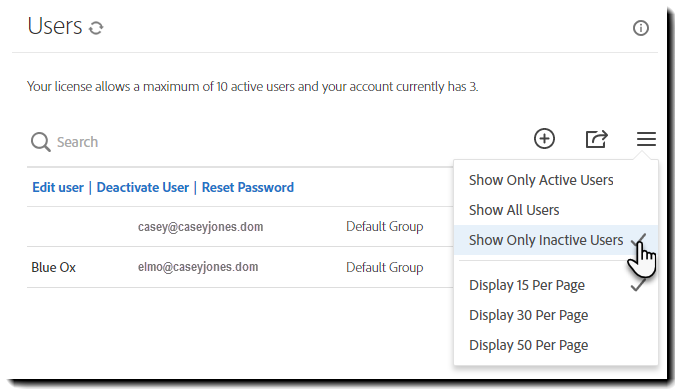 Set up a company account