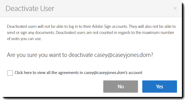 Set up a company account