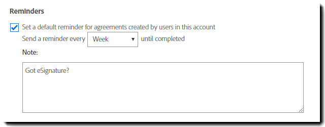 Set up a company account