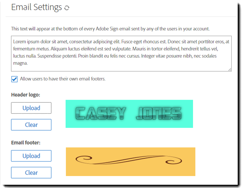 Set up a company account