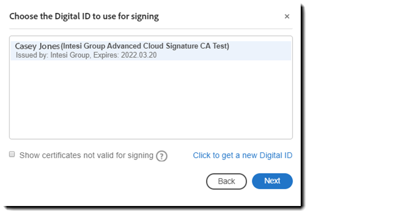 Use digital signatures