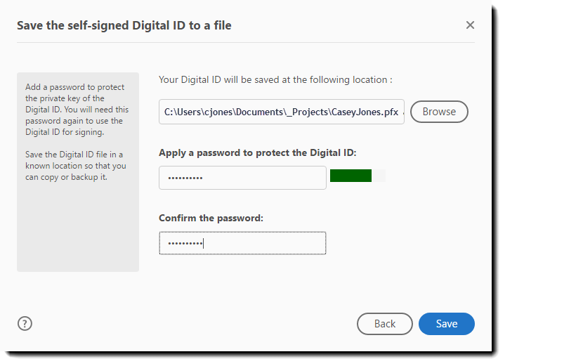 Use digital signatures