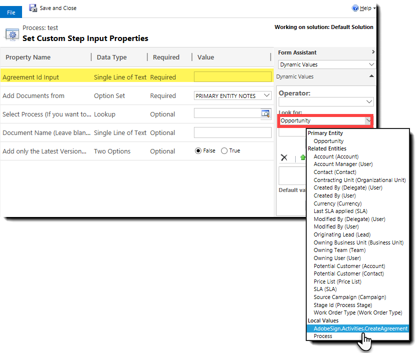Adobe Acrobat Sign For Dynamics Processes Workflows