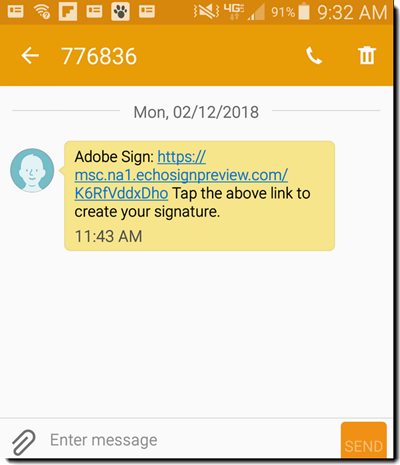 Set up Mandatory Mobile Signature Capture