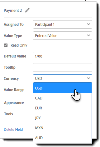 Collect online payments