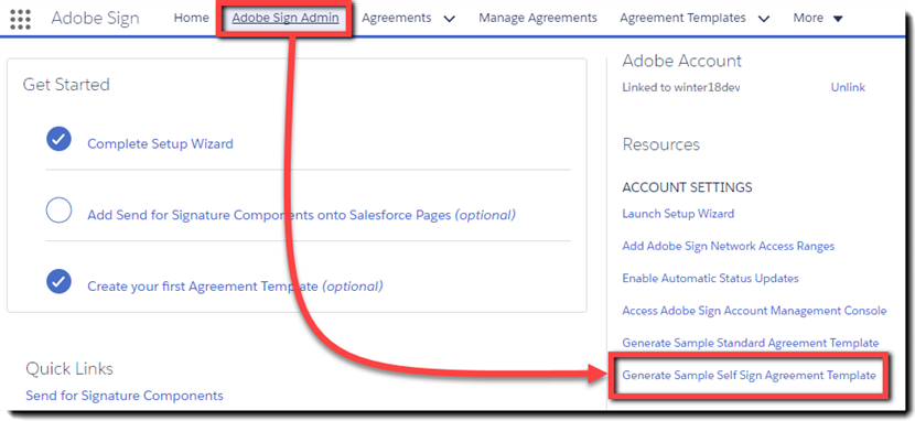 Classic Adobe Sign For Self Signing Community 