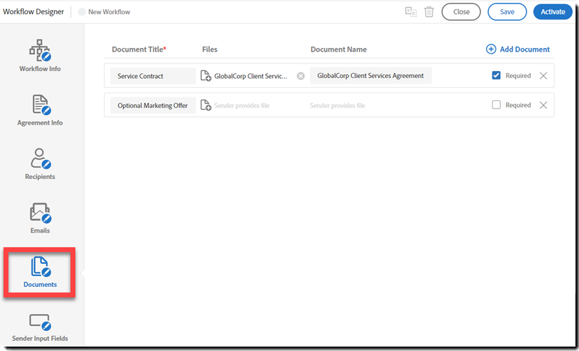 Configure custom workflows