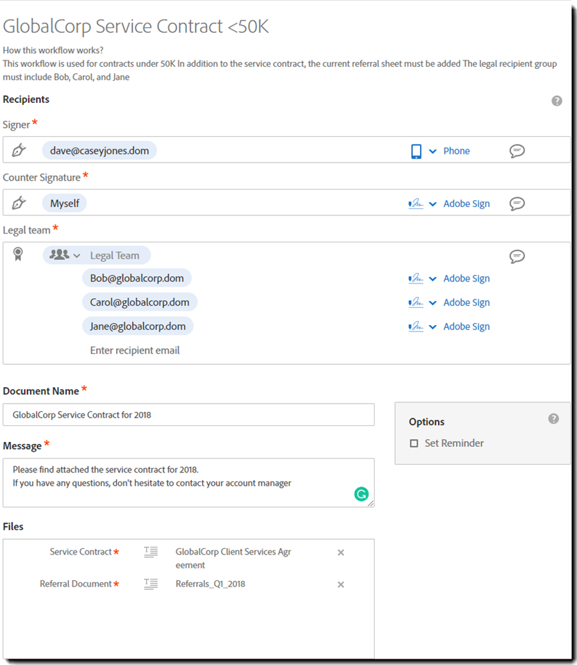 Configure custom workflows