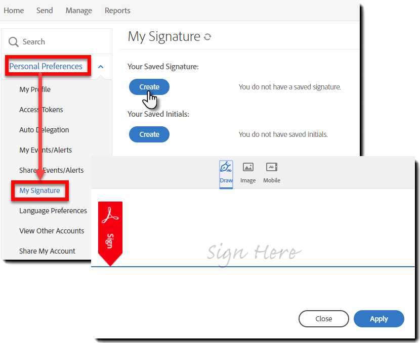 Classic Quick Setup Guide Adobe Sign