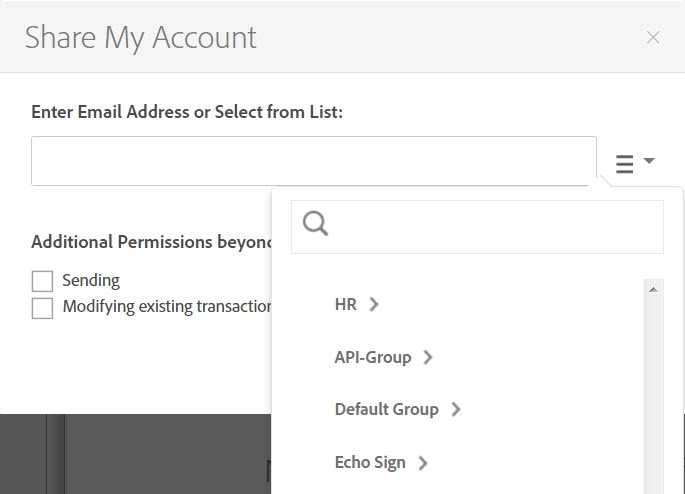 Enabling Advanced Account Sharing feature