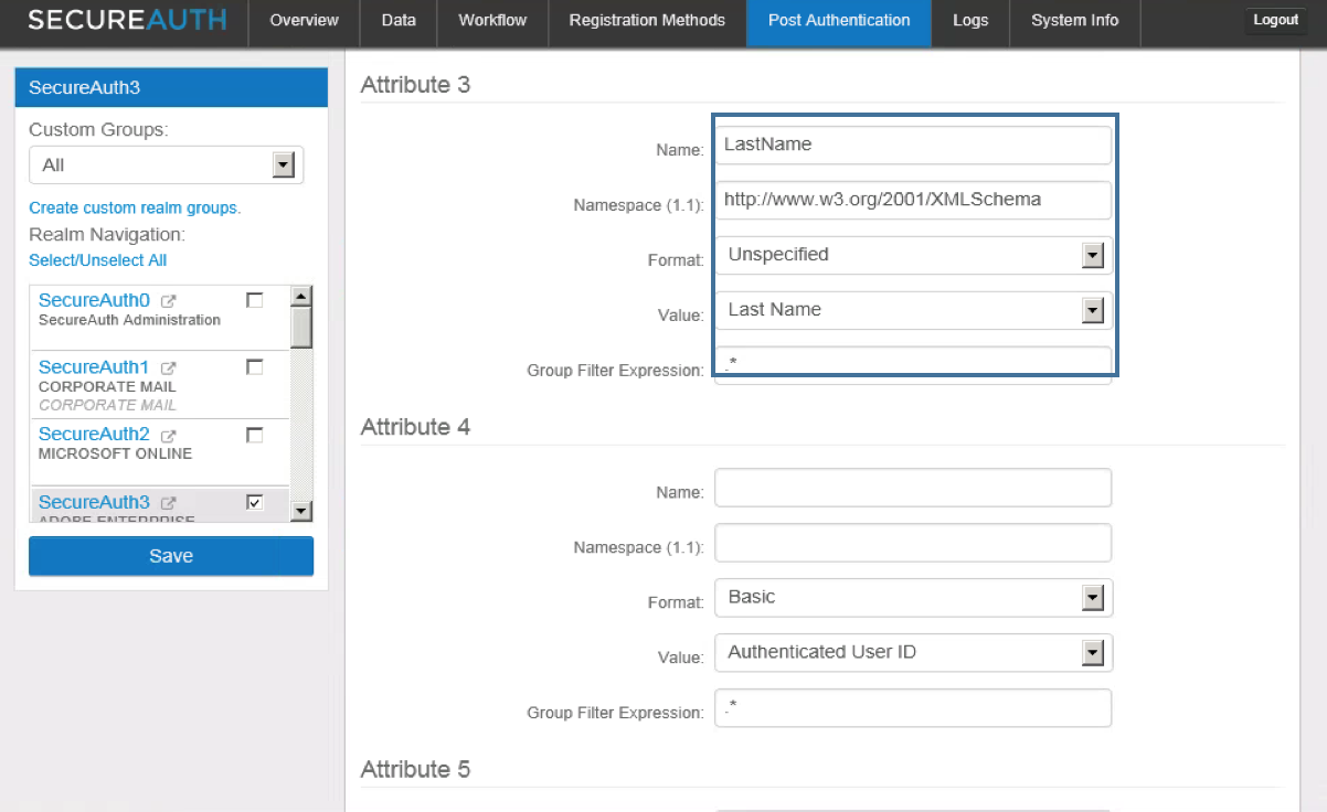 Configure Secure Auth For Adobe Single Sign On