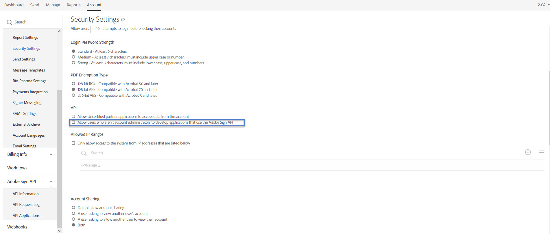 How Admin Can Prevent Standard Users To Create An Api Application On