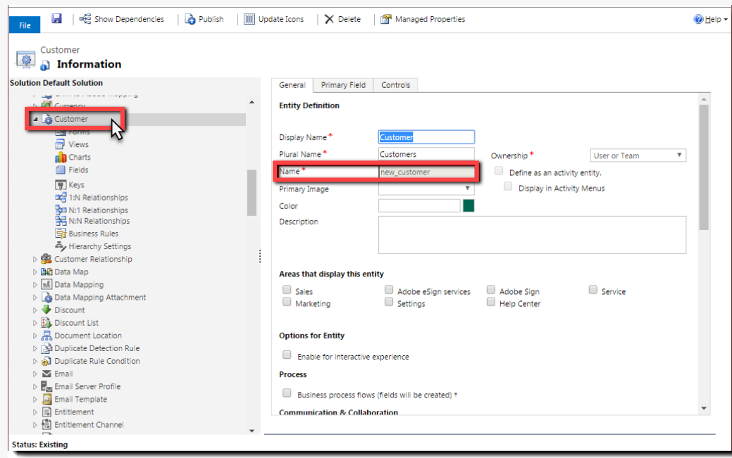 How To Add Send For Signature Button In A Custom Entity In Ms Dynamics