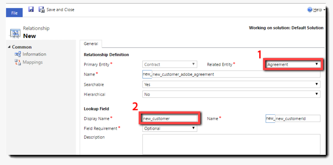 How To Add Send For Signature Button In A Custom Entity In Ms Dynamics