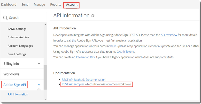 How To Download Adobe Sign Rest Api Samples Adobe Sign 