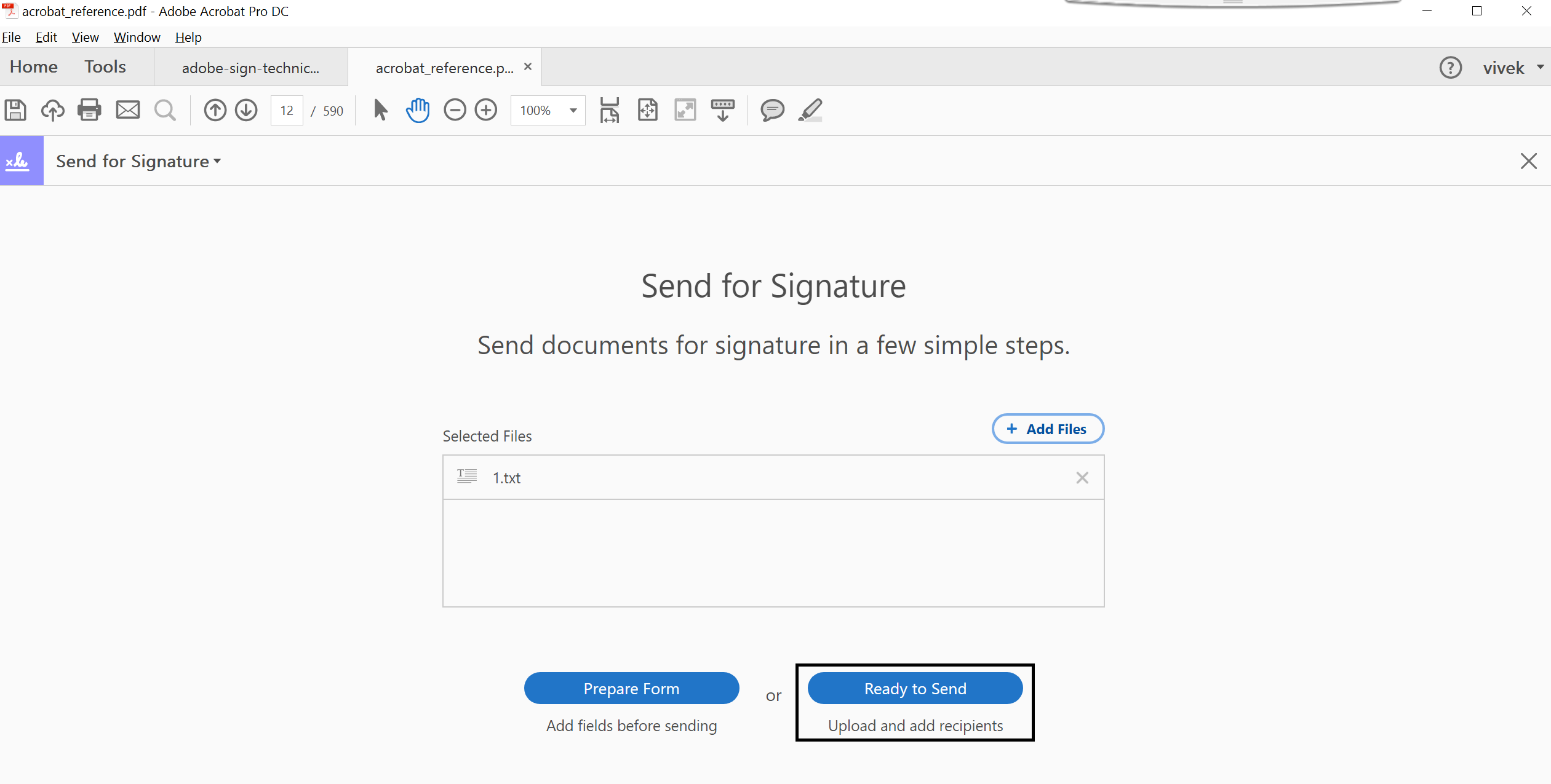 Send documents for signature using Adobe Acrobat DC | Adobe Sign