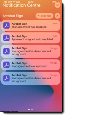 Adobe Acrobat Sign Release Notes