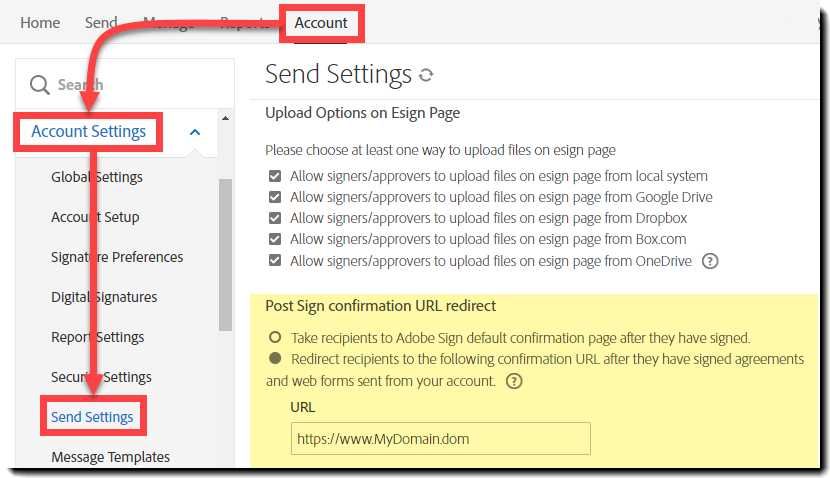 Adobe Acrobat Sign Release Notes - 2020