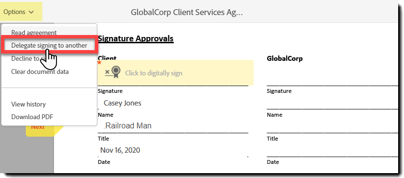 Adobe Acrobat Sign Release Notes - 2020