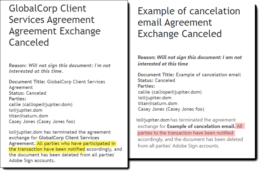 Adobe Acrobat Sign Release Notes - 2020