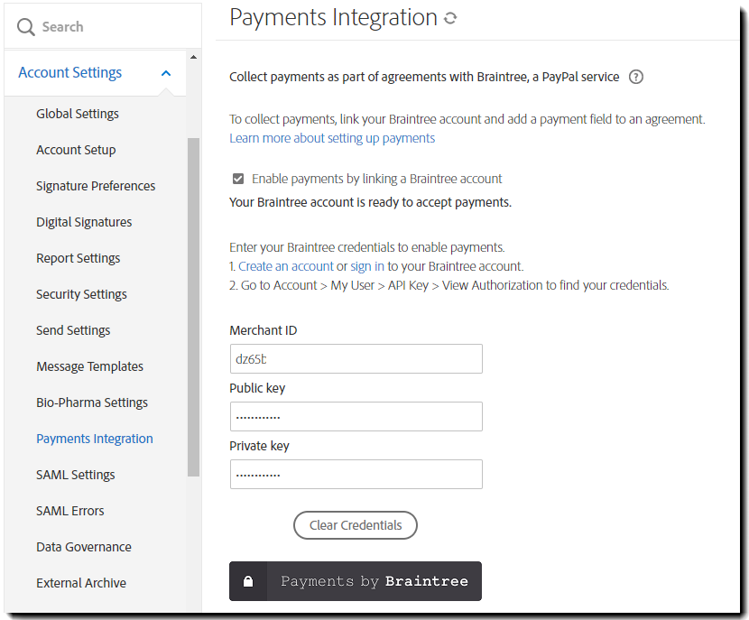 Adobe Sign release notes