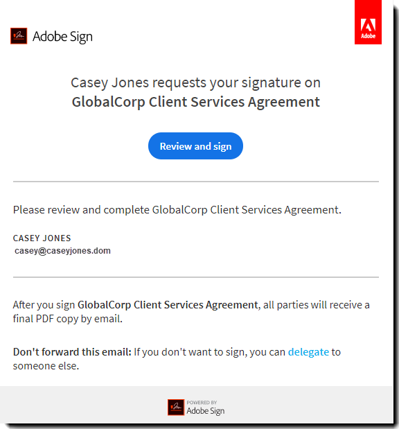 Adobe Sign release notes
