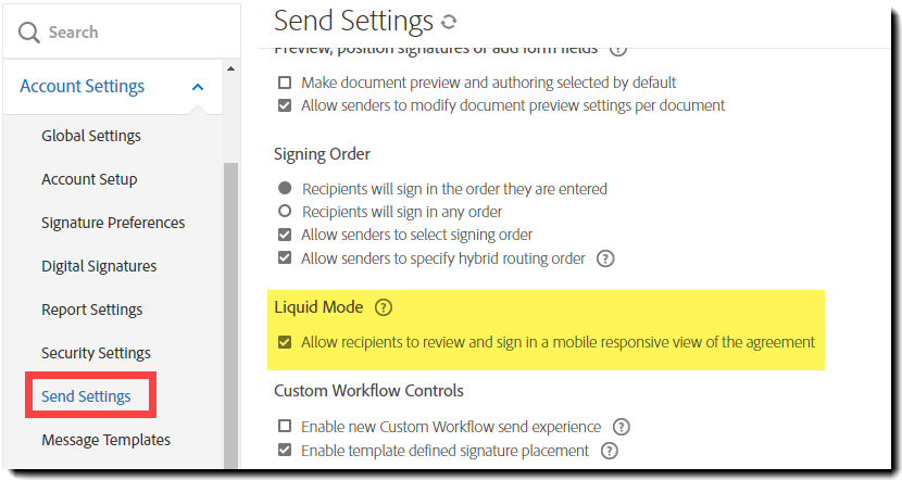 Adobe Acrobat Sign Release Notes - 2021