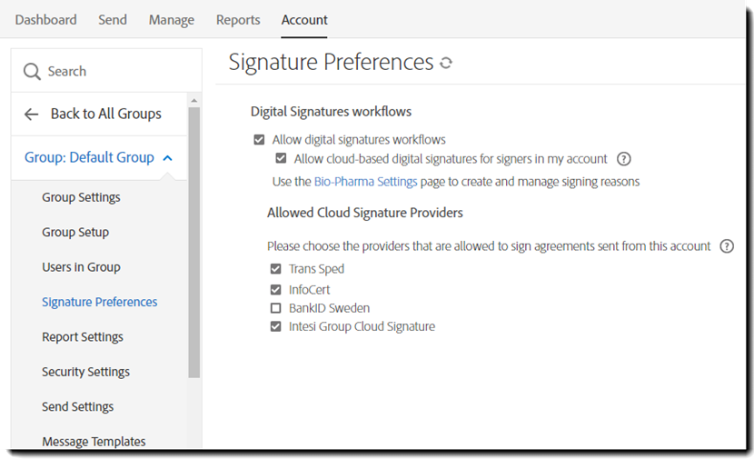 Adobe Sign Release Notes: 2018