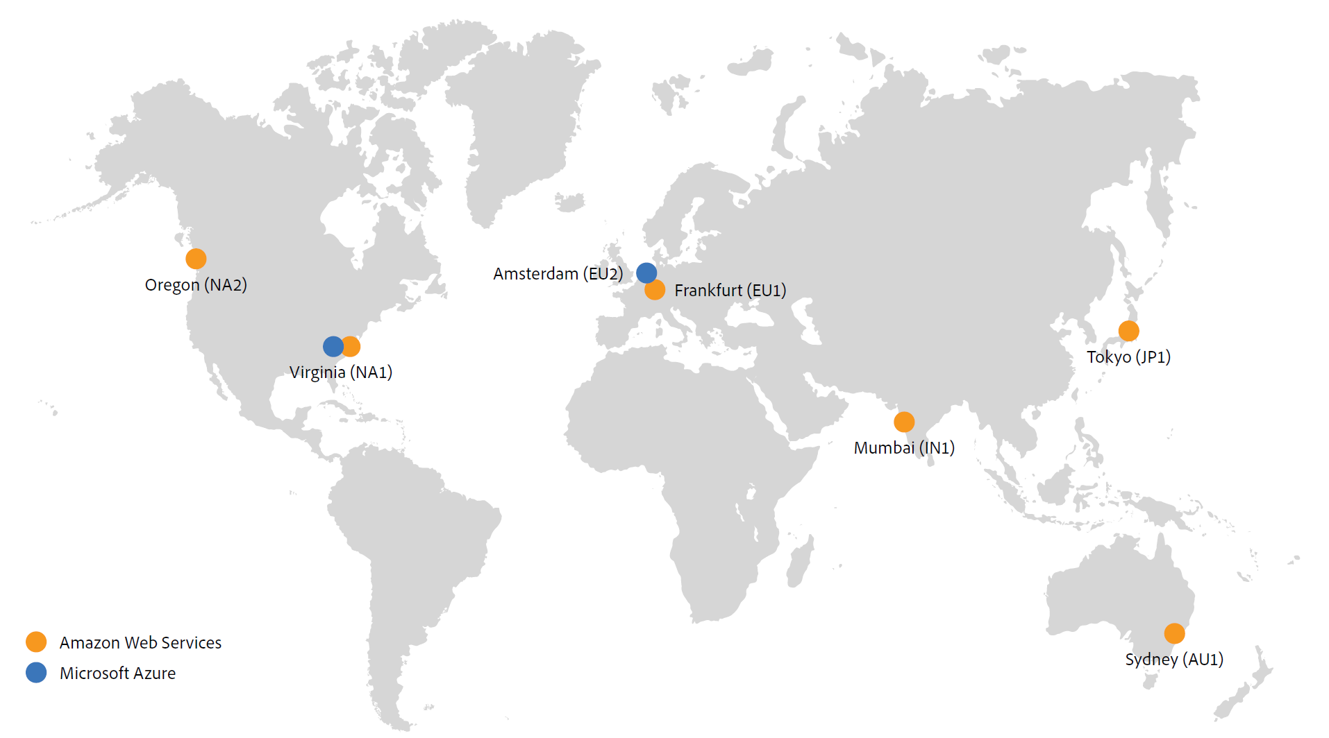 Adobe Sign data centers