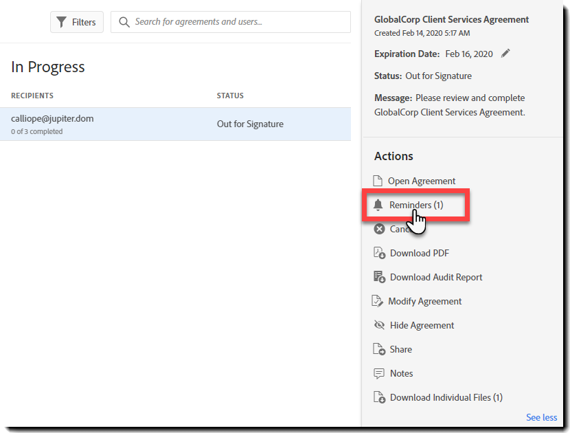 Set deadlines and reminders