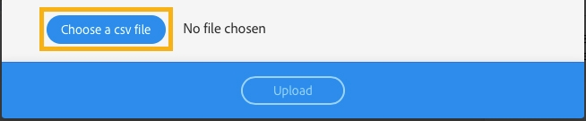 Use CSV files to index your content at Adobe Stock