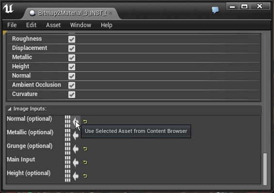 In Unreal Engine 4 | Substance B2M