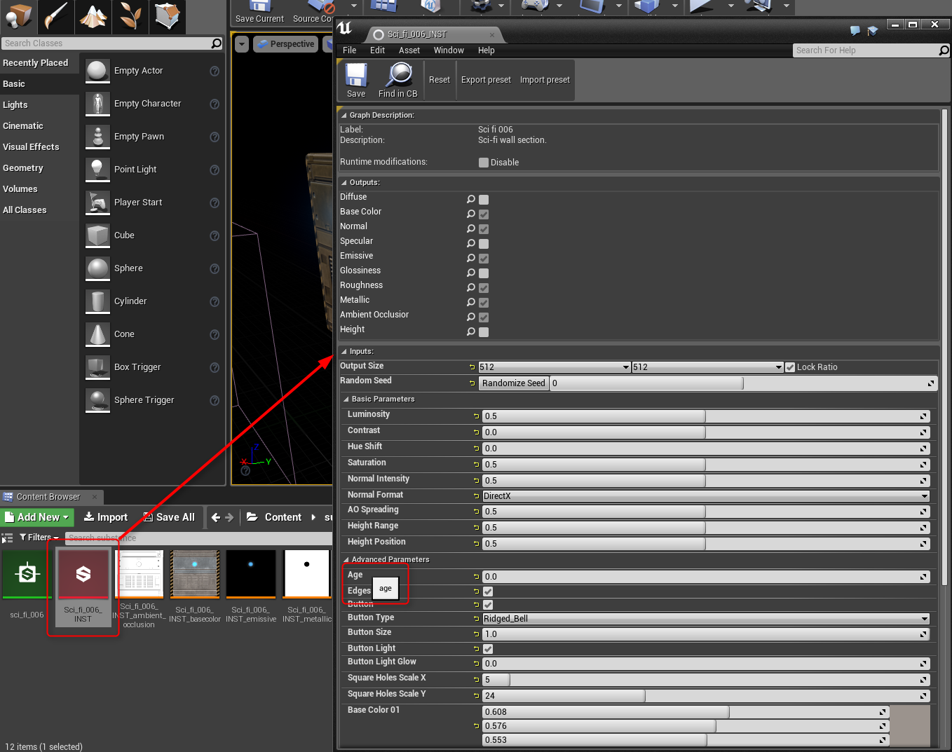 Blueprint(UE4): Substance material parameters | Ecosystem and Plug-ins