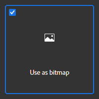Use As Bitmap | Substance 3D Sampler