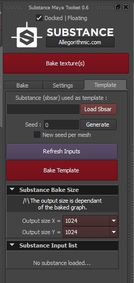 Using a template | Substance 3D Automation ToolKit