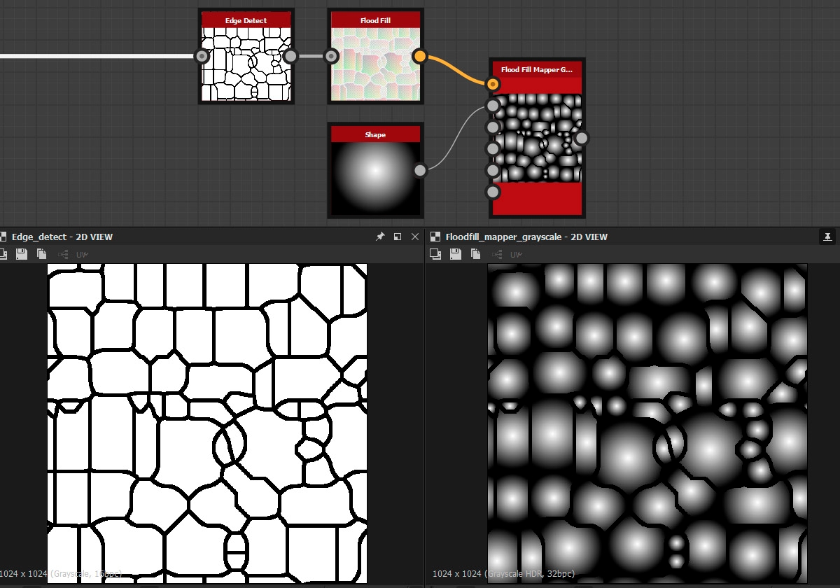 Flood Fill Mapper | Substance 3D Designer